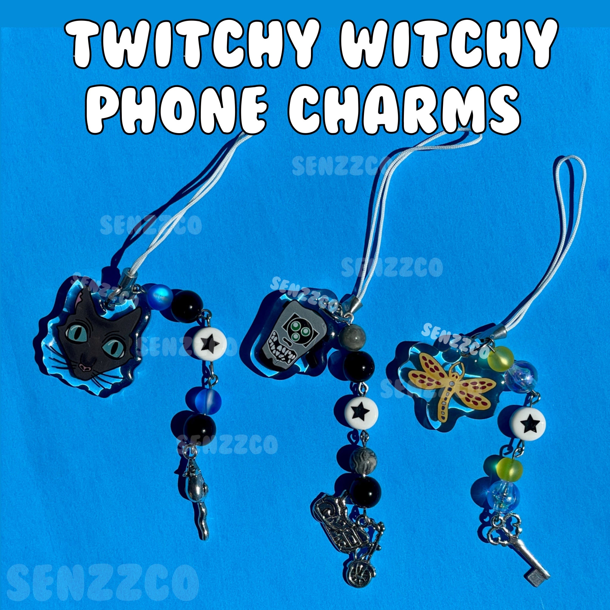 Twitchy Witchy Inspired Phone Charms – SenzzCo